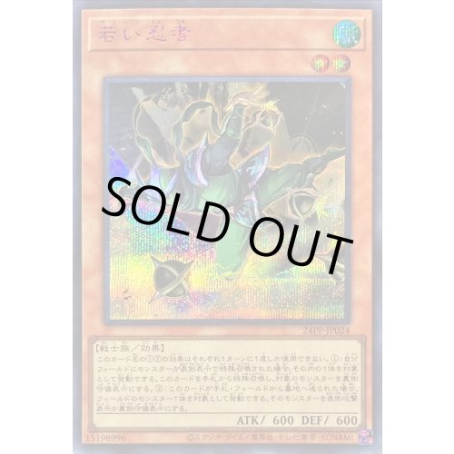 〔状態A-〕若い忍者【シークレットSPECIAL RED Ver.】{24PP-JP024}《モンスター》 - カードラッシュ[遊戯王]