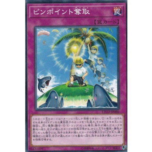 ピンポイント奪取【ノーマル】{ETCO-JP080}《罠》