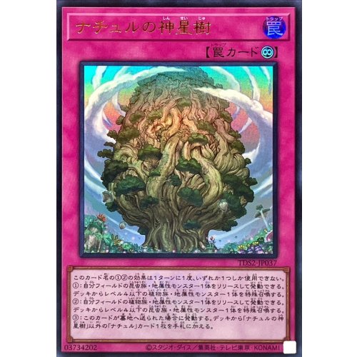 ナチュルの神星樹(ロゴ)【ウルトラ】{TDS2-JP037}《罠》