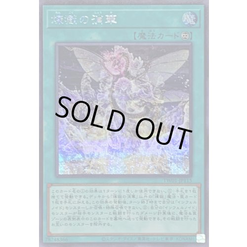 〔状態A-〕煉獄の消華【シークレット】{TW01-JP115}《魔法》