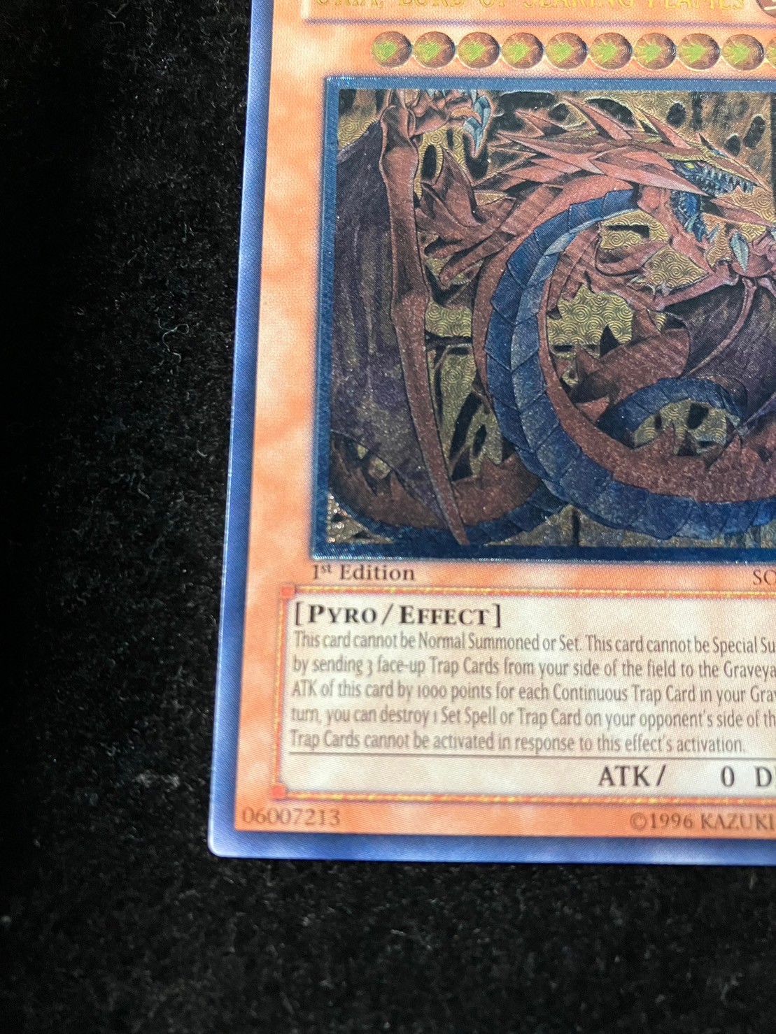 〔状態B〕☆旧アジア☆神炎皇ウリア【レリーフ】{SOI-AE001}《コレクター向け》